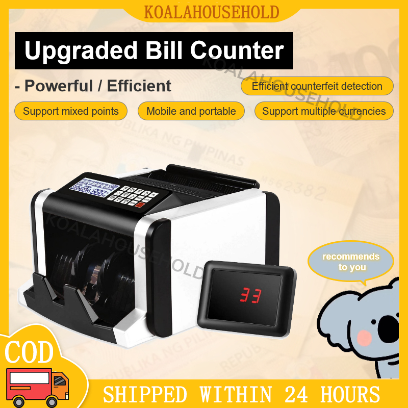 Money Counter World Bill Counter Machine with UV MG IR with LCD Display ...