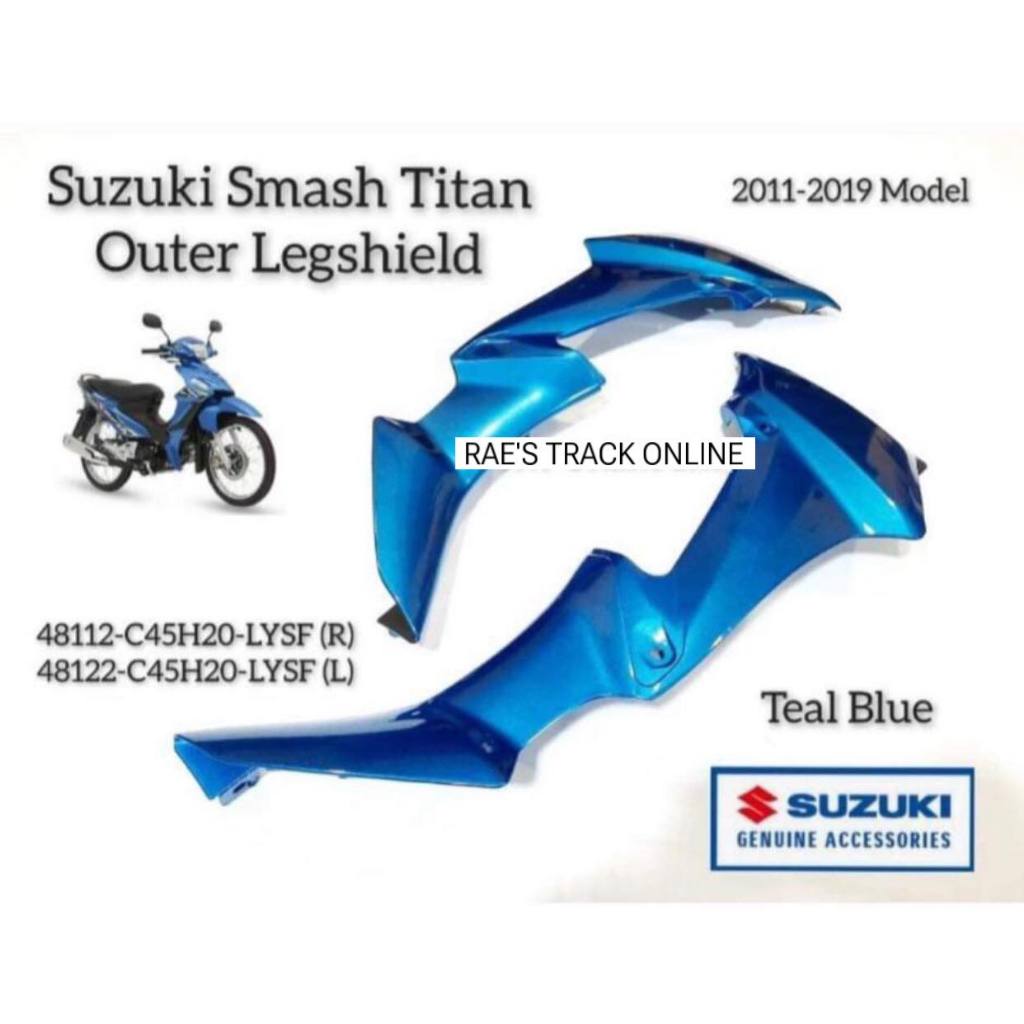 SMASH TITAN OUTER LEGSHIELD TRITON BLUE | Shopee Philippines