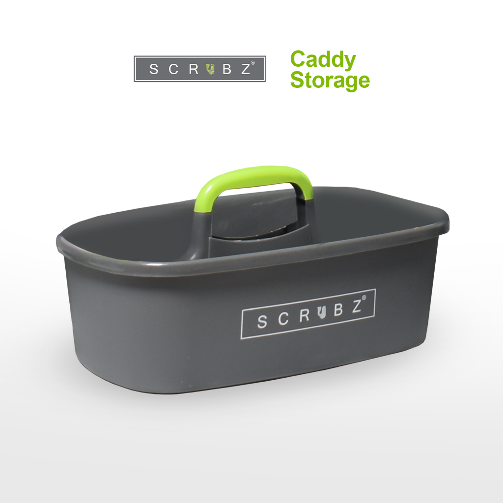 SCRUBZ Storage Caddy Box 40x25x13cm Cleaning Tools Basket Box Storage ...