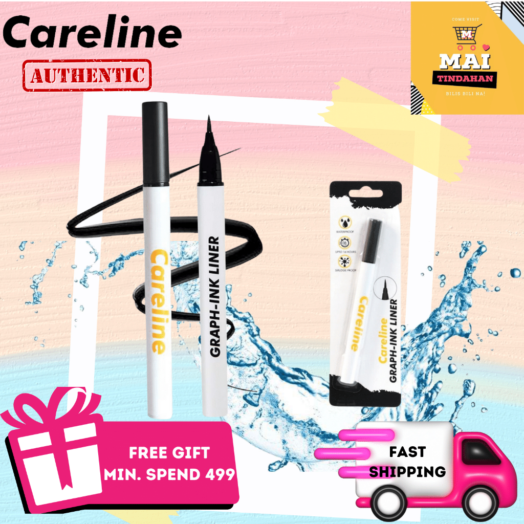 CARELINE GRAPH INK LINER ( WATERPROOF) | Shopee Philippines