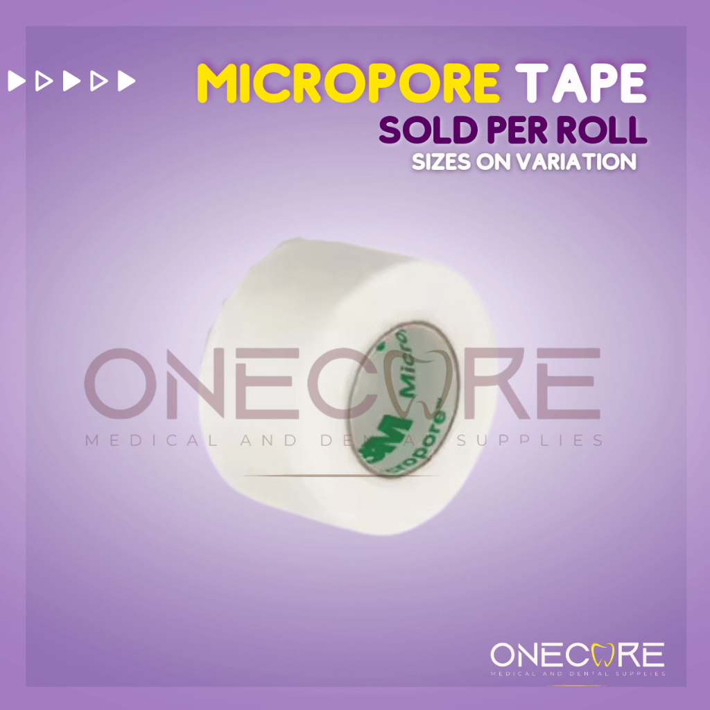 Micropore Tape 3M (1inch, 1/2inch or 2inch) [Sold Per Roll/Piece ...