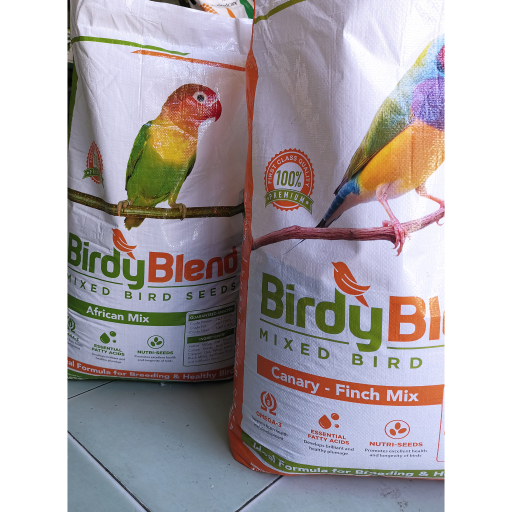 Birdy Blend African Mix & Canary Finch Mix Bird Seeds 1kg repacked ...