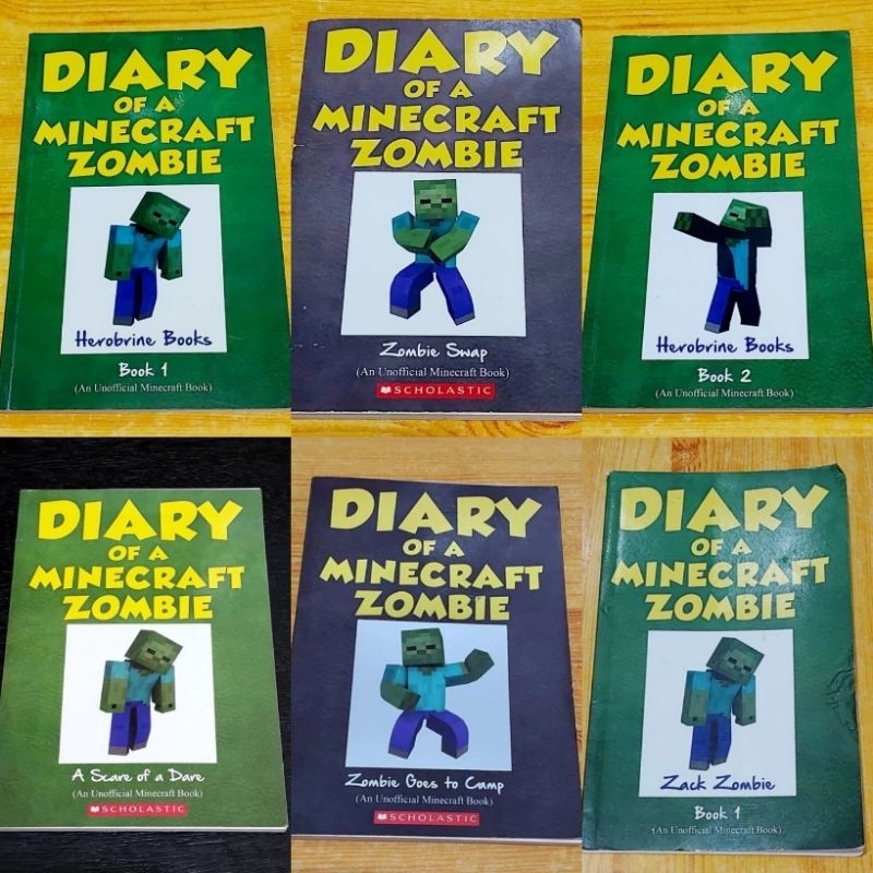 Diary of a Minecraft Zombie | Assorted Minecrafts books | Shopee ...