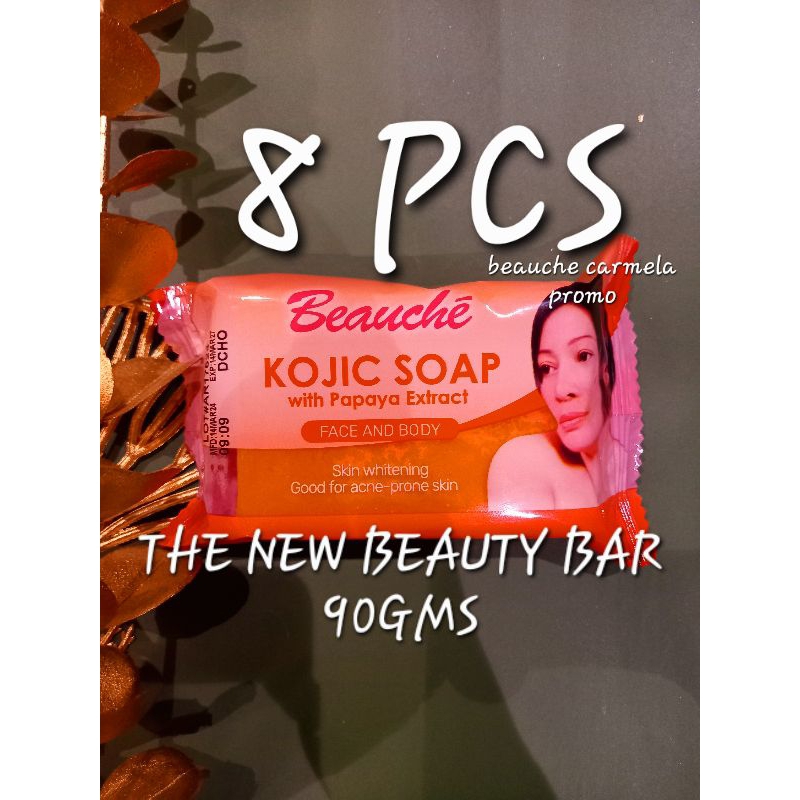 8 Beauche Beauty Bar Kojic Soaps 90gms | Shopee Philippines