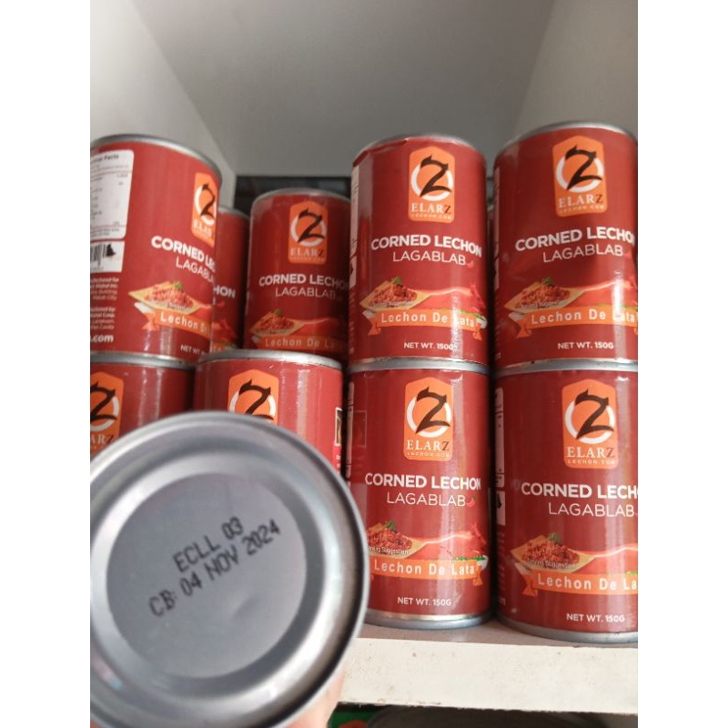 elarz corned lechon lagablab 150g | Shopee Philippines