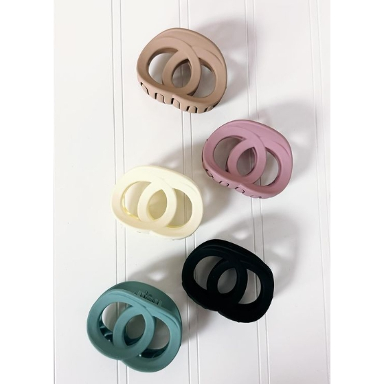 HOMEY Plastic Hair clip With infinite design Plastic hair clamp hair ...