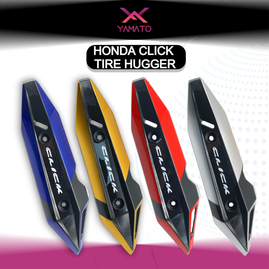 YAMATO MOTORCYCLE HONDA CLICK 150I/125I MUFFLER COVER HEAT GUARD V2/V3 ...