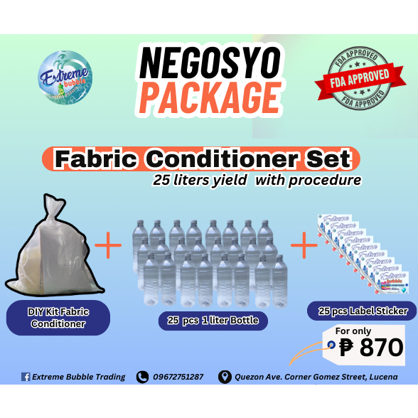 Fabric Conditioner Negosyo Package (25L) | Shopee Philippines