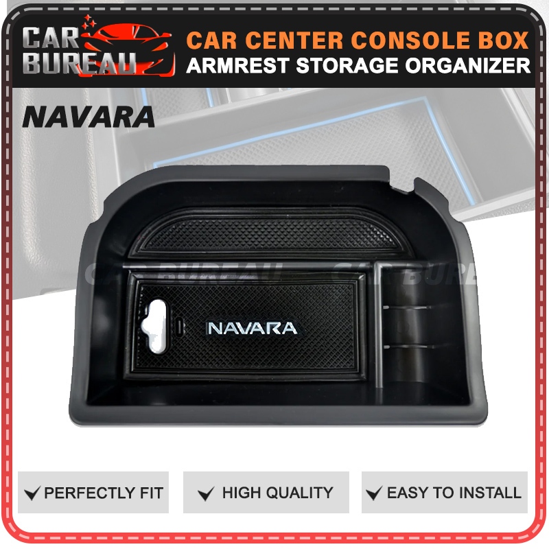 Nissan Navara 2016 - 2022 Armrest Center Console Organizer Storage Tray ...