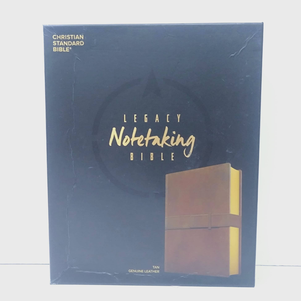 CSB LEGACY NOTETAKING BIBLE, Wide Margins, Journaling Space, Single ...