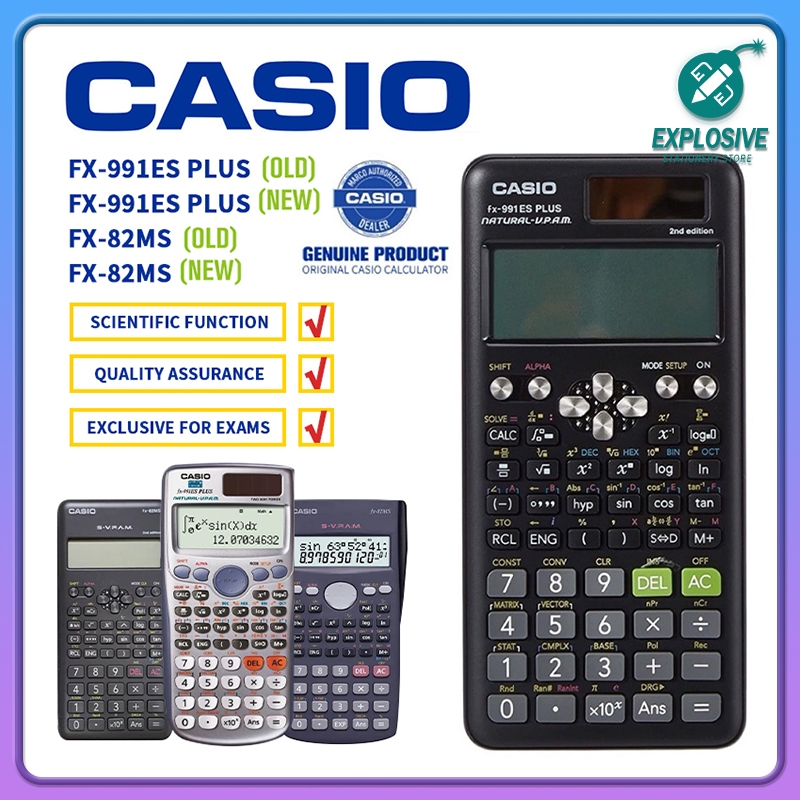 CASIO-991ES plus Junior High School and College Student Calculator ...