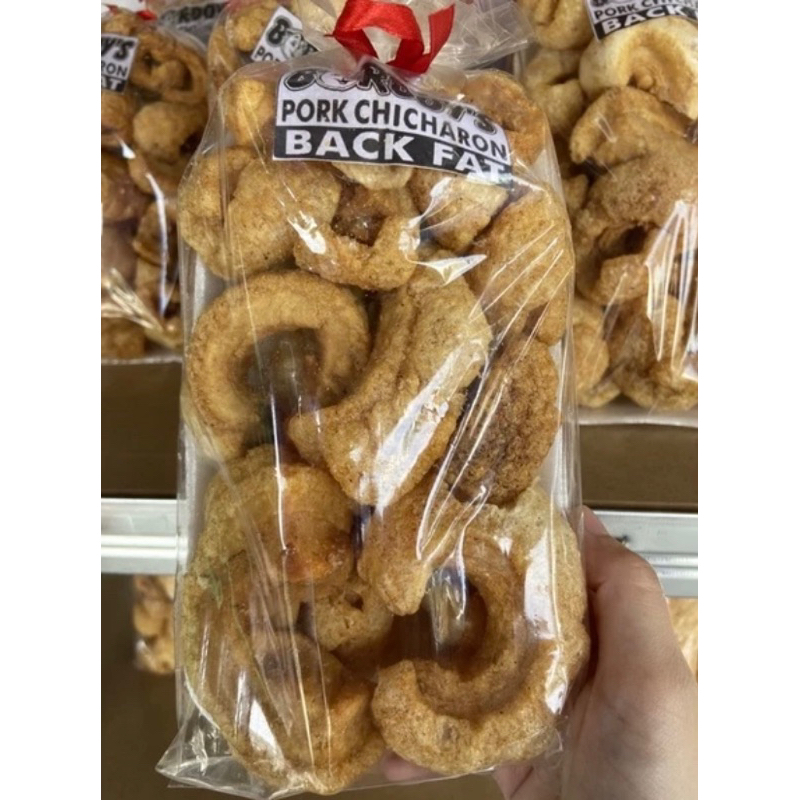 Special Pork Chicharon Small Backfat 30 pcs | Shopee Philippines