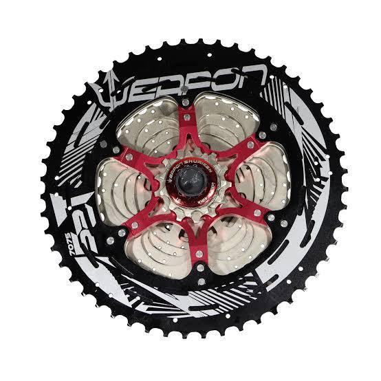 WEAPON SHURIKEN Elite Master Cassette Cogs 8 Speed 12 Speed Cogs Alloy ...