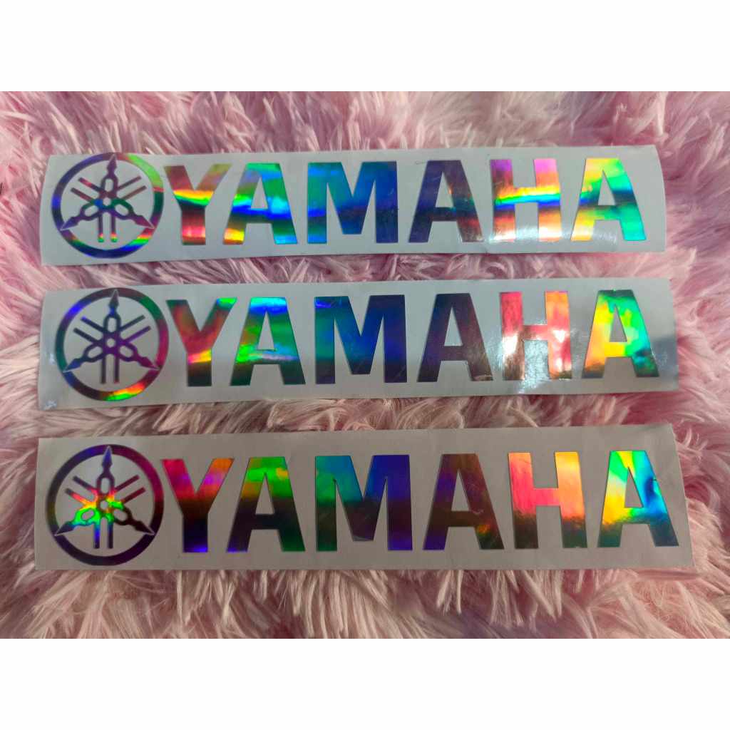 YAMAHA STICKER LOGO 10 INCHES | Shopee Philippines