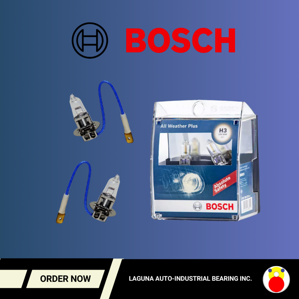 BOSCH Bosch All Weather Bulb H3 12v/55w | Shopee Philippines
