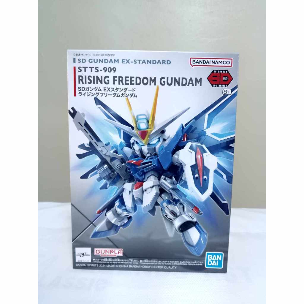 SD GUNDAM EX-STANDARD RISING FREEDOM GUNDAM | Shopee Philippines