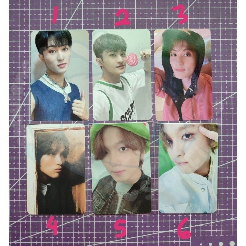 NCT DREAM NCT127 MARK AND HAECHAN OFFICIAL POB FANSIGN PHOTOCARDS BTFM ...