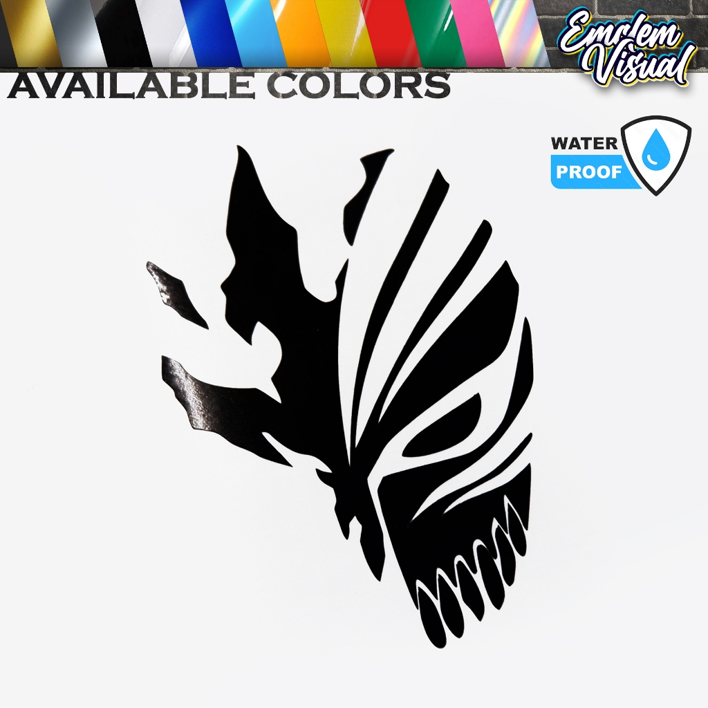 Bleach Ichigo WATERPROOF STICKER hollow mask anime vinyl decal for car ...
