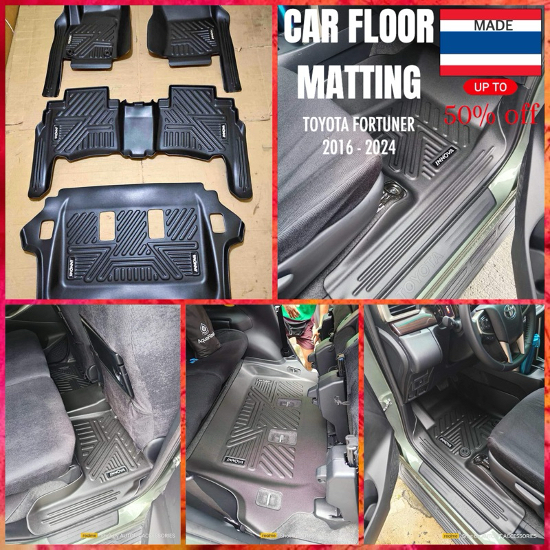 Toyota Innova 2016 - 2024 5D Matting Side Extended | Shopee Philippines