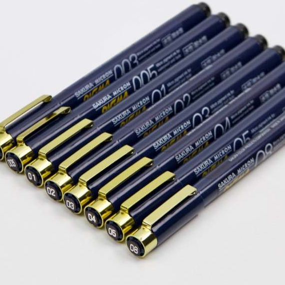 SAKURA MICRON PIGMA WATER-BASED PENS, JAPAN VERSION (ESDK 49) | Shopee Philippines