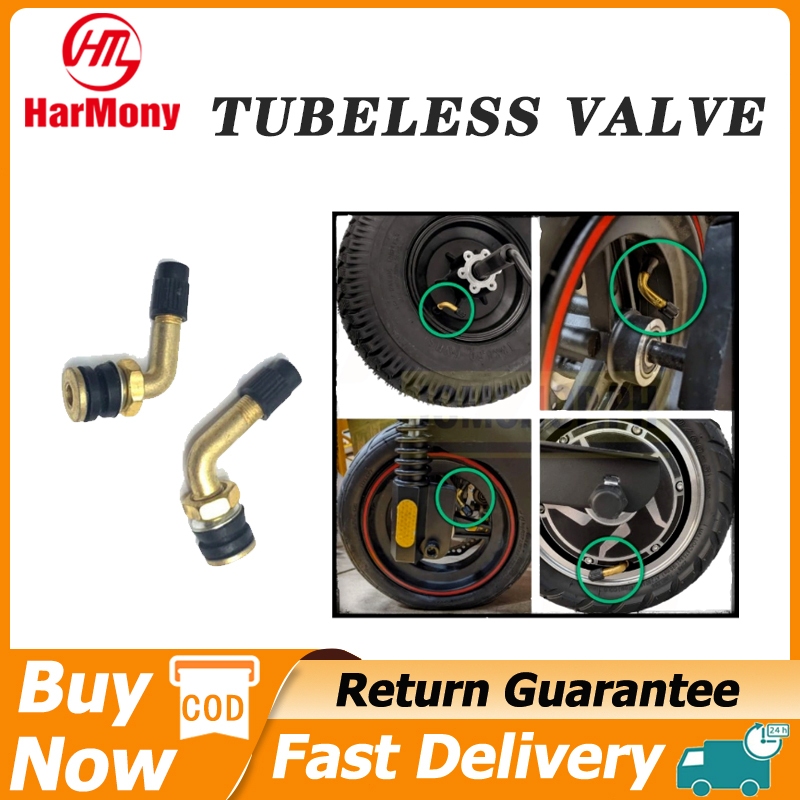 Harmony Pito Tubeless Straight Type Short and Bent Valve 1pcs for ...