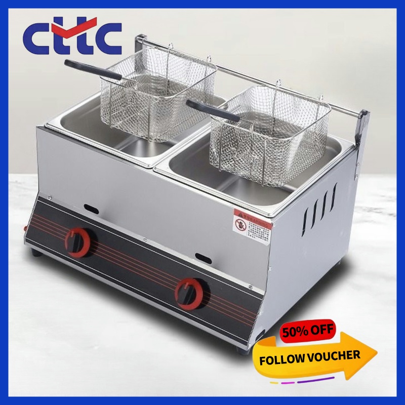 Deep fryer Multi-function gas commercial type | Shopee Philippines
