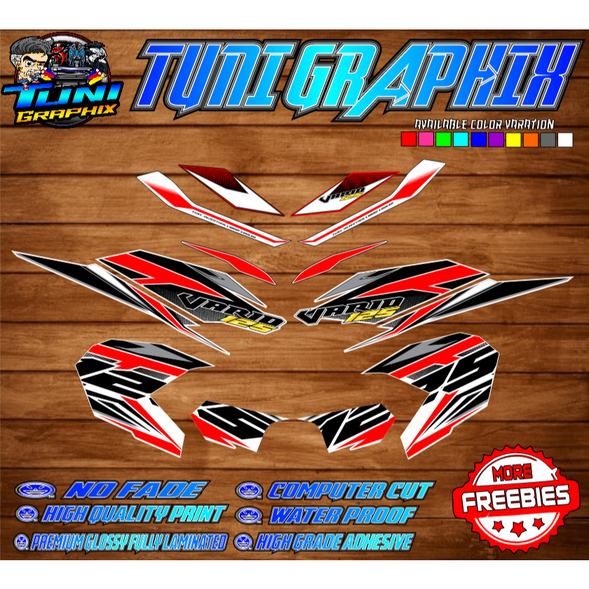 Honda Click 125i V3 / V4 LC Vario Decals 2024 | Shopee Philippines