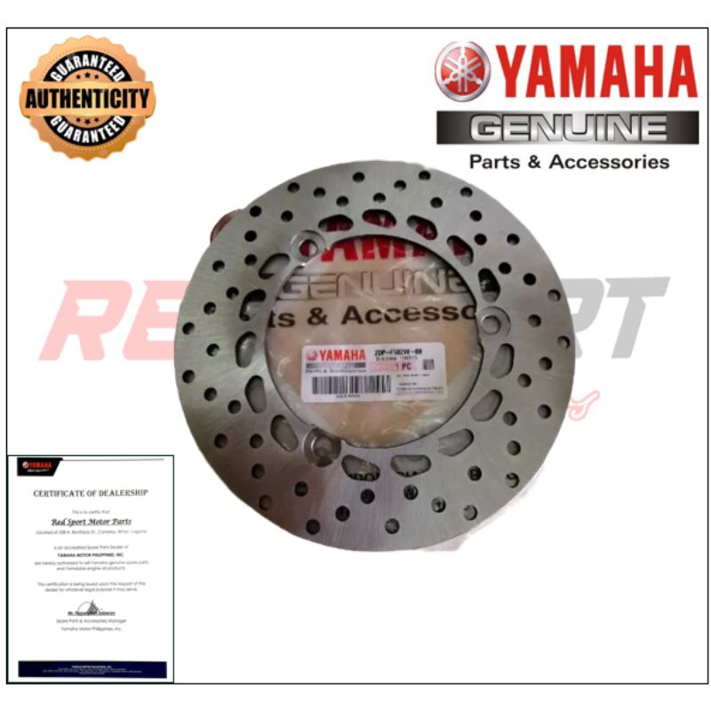 DISC PLATE NMAX 155 GENUINE YAMAHA | Shopee Philippines