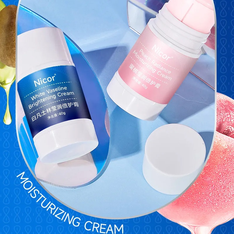 UNIHEART NICOR Vaseline Brightening Cream | Peach Radiance Moisturizing ...