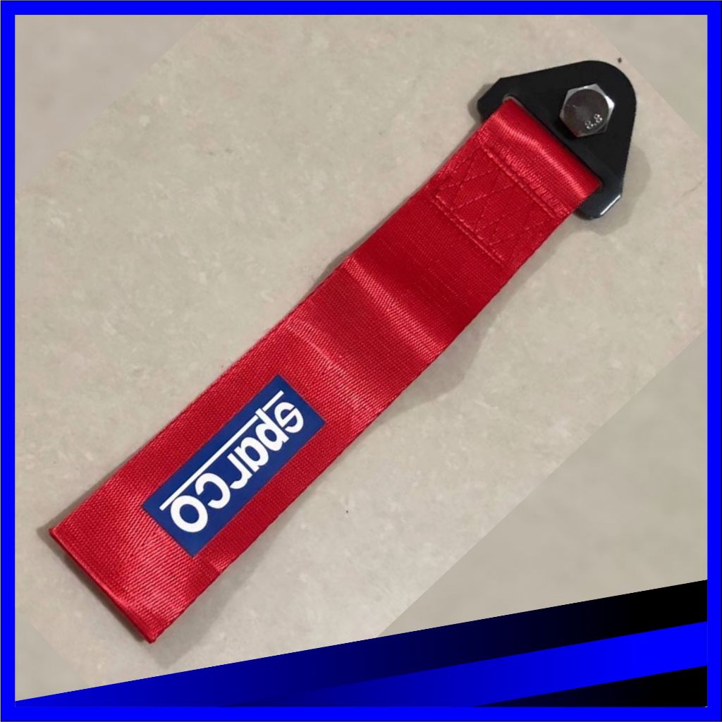 Motorcycle Tow Strap or Car Tow Strap Sparco Car tow rope trailer with ...