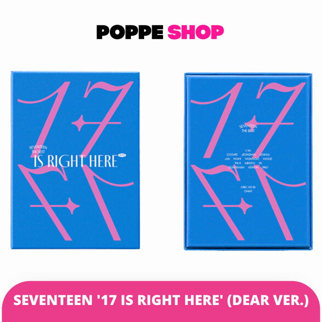[ONHAND] SEVENTEEN BEST ALBUM [ 17 IS RIGHT HERE ]_DEAR VER | Shopee Philippines