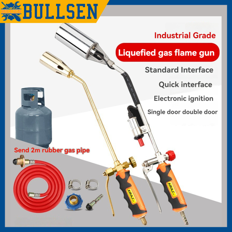 Liquefied Gas Welding Torch Tool with 2M Hose Flame Blow Welding ...