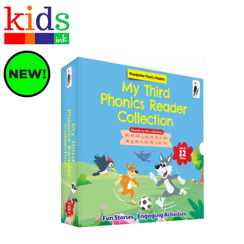 My Third Phonic Readers Set (12 Volume Boxed Set) - Kids Ink | Shopee ...