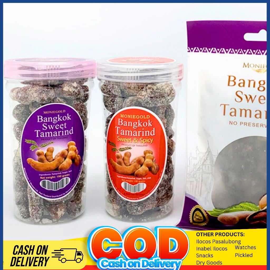 Tamarind Candy Moniegold Tamarind Bangkok Preserve Tamarind 190g Sweet ...