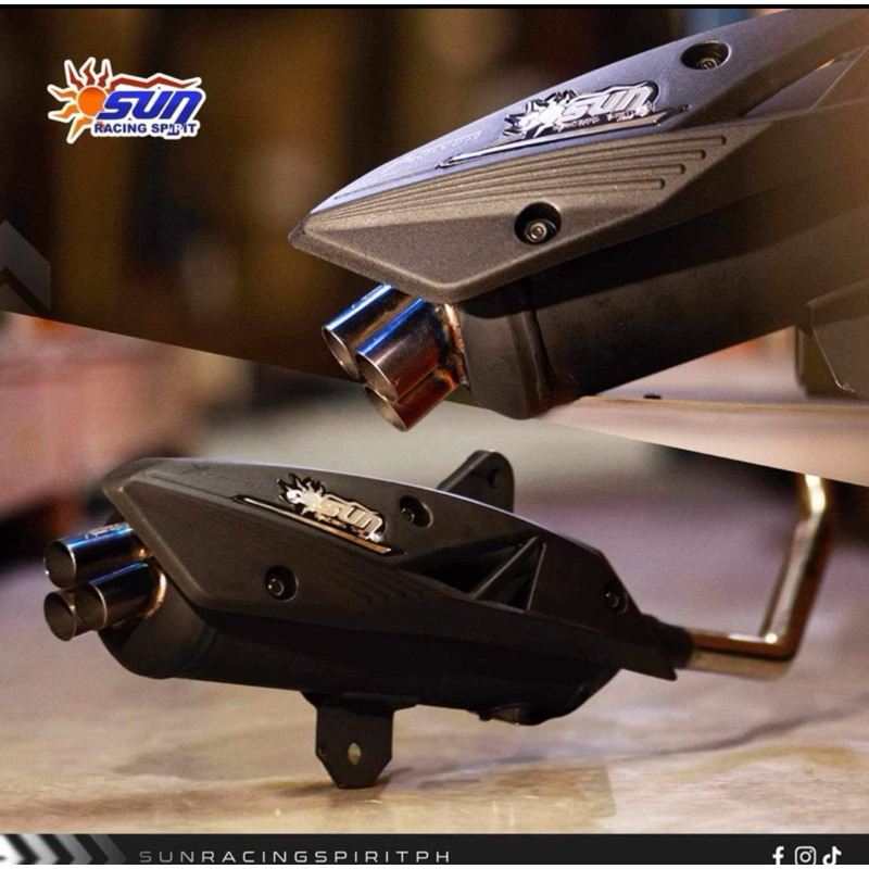 Sun Racing Powerpipe Adjustable Tri Tip NMAX V1 | Shopee Philippines