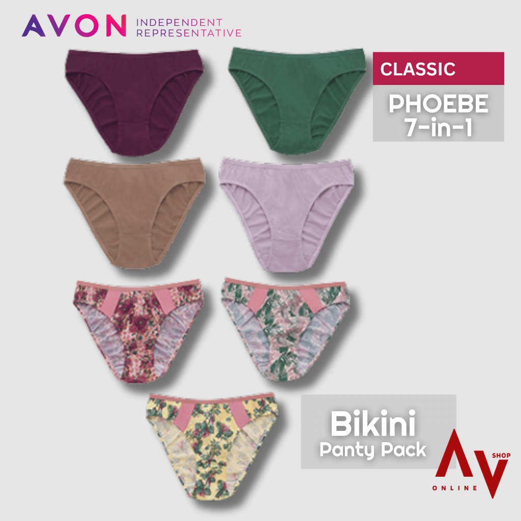 Avon Phoebe 7in1 Bikini Panty Pack | Shopee Philippines