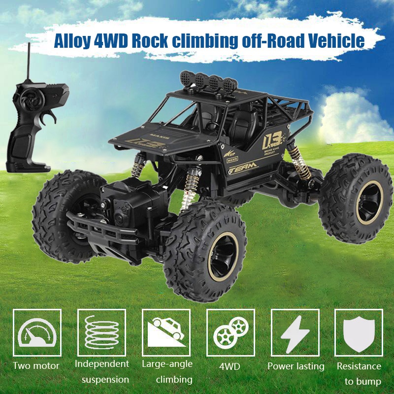 1/18 alloy 4WD monster truck crawler car climbing remote control car ...