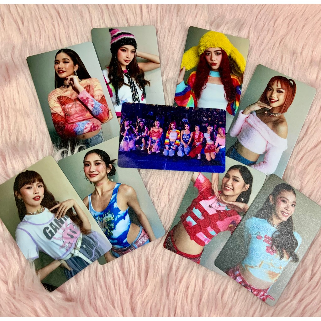 BINI Photocards Set Fan-made Matte Laminated | Shopee Philippines