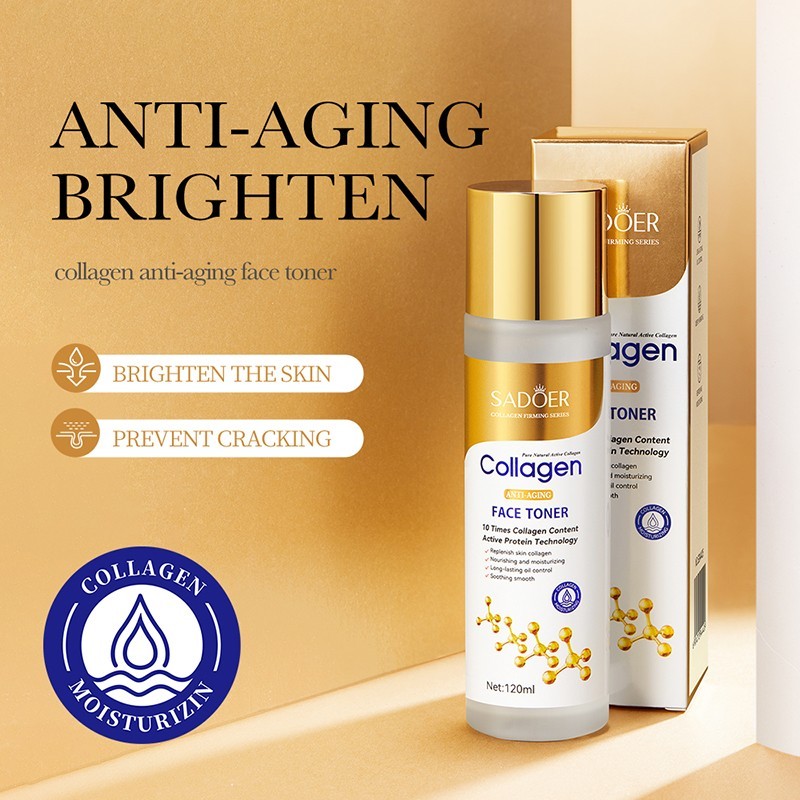 SADOER ANTI AGING FACE TONER WITH 10X COLLAGEN CONTENT | Shopee Philippines