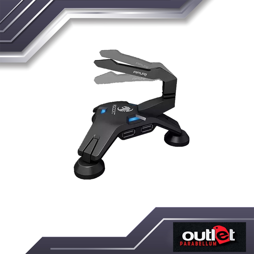 ROCCAT Apuri Active USB Hub with Mouse Bungee ROC-15-310-AS | Shopee ...