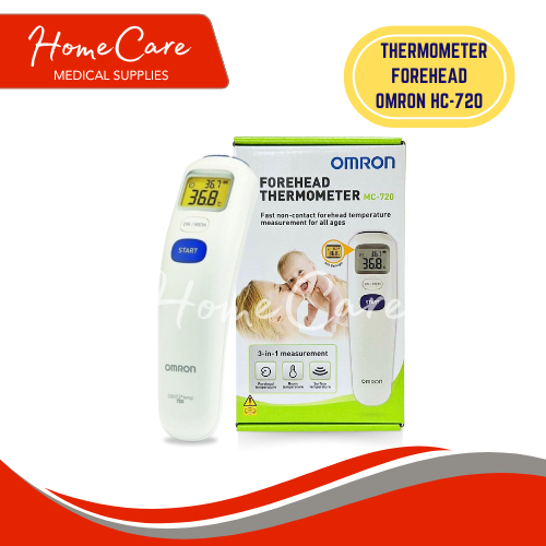 OMRON Forehead Thermometer MC-720 | Shopee Philippines