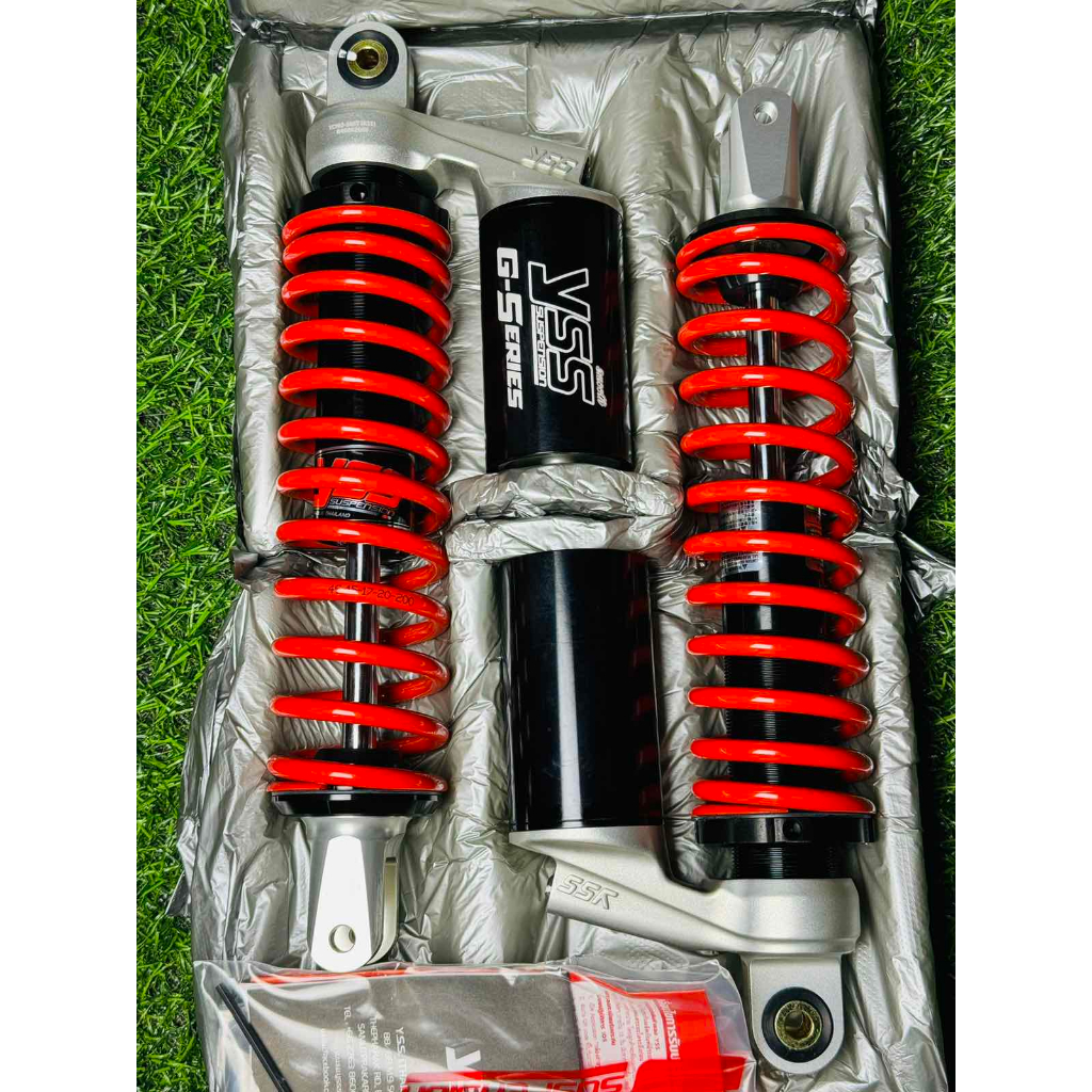 YSS SUSPENSION G-SERIES SHOCK 305mm FOR AEROX 155 ORIGINAL Made in ...