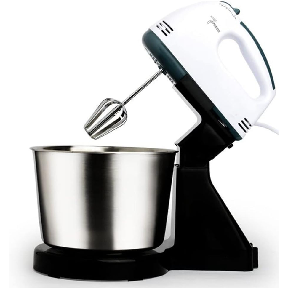HAND ELECTRIC MIXER Handheld, Professional Mixer Includes, Stainless ...