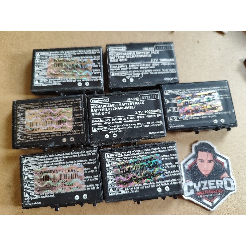 original Ninteeendo ds lite / ds i battery/ ds battery | Shopee Philippines