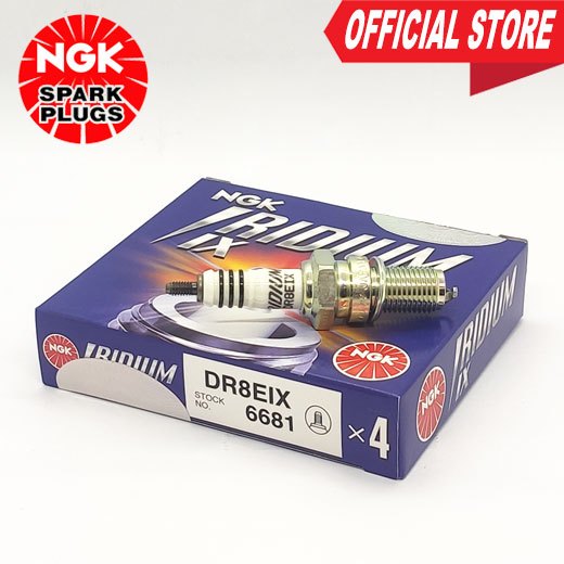 NGK DR8EIX Iridium IX Sparkplug for Honda TMX 155 (CP) & TMS 125 '1pc ...