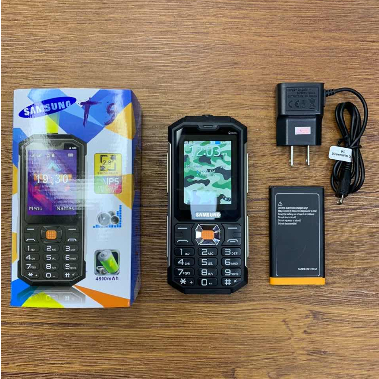 T9 Bar Phone Dual Sim 2.8" Basic Phone Keypad Phone Military Phone ...