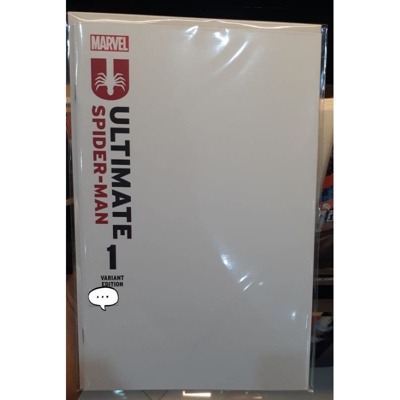 Ultimate Spider Man #1 Blank Cover | Shopee Philippines