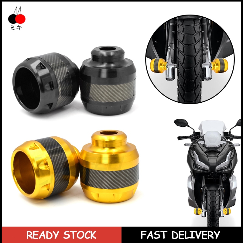 Knight Motorcycle 2 pcs Big Size Axle Cup Front Sliders Universal Axle ...