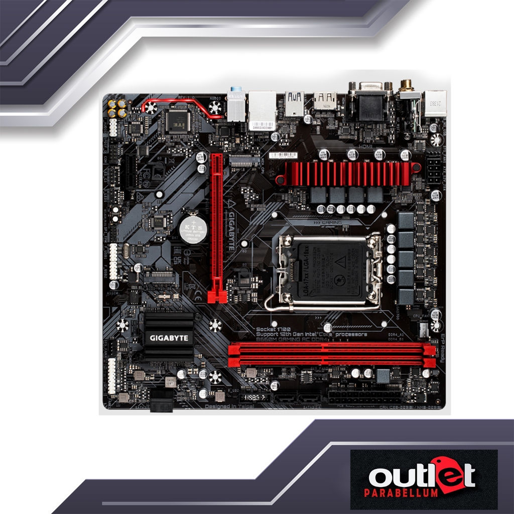 REFURBISHED GA-B660M-GAMING-AC-DDR4 GIGABYTE INTEL B660 LGA1700 DDR4 Motherboard | Shopee ...