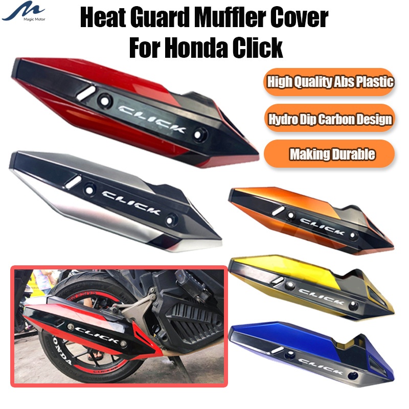 Honda Click V2/V3 150i/125i Heat Guard/ Muffler protector/ Double Color ...